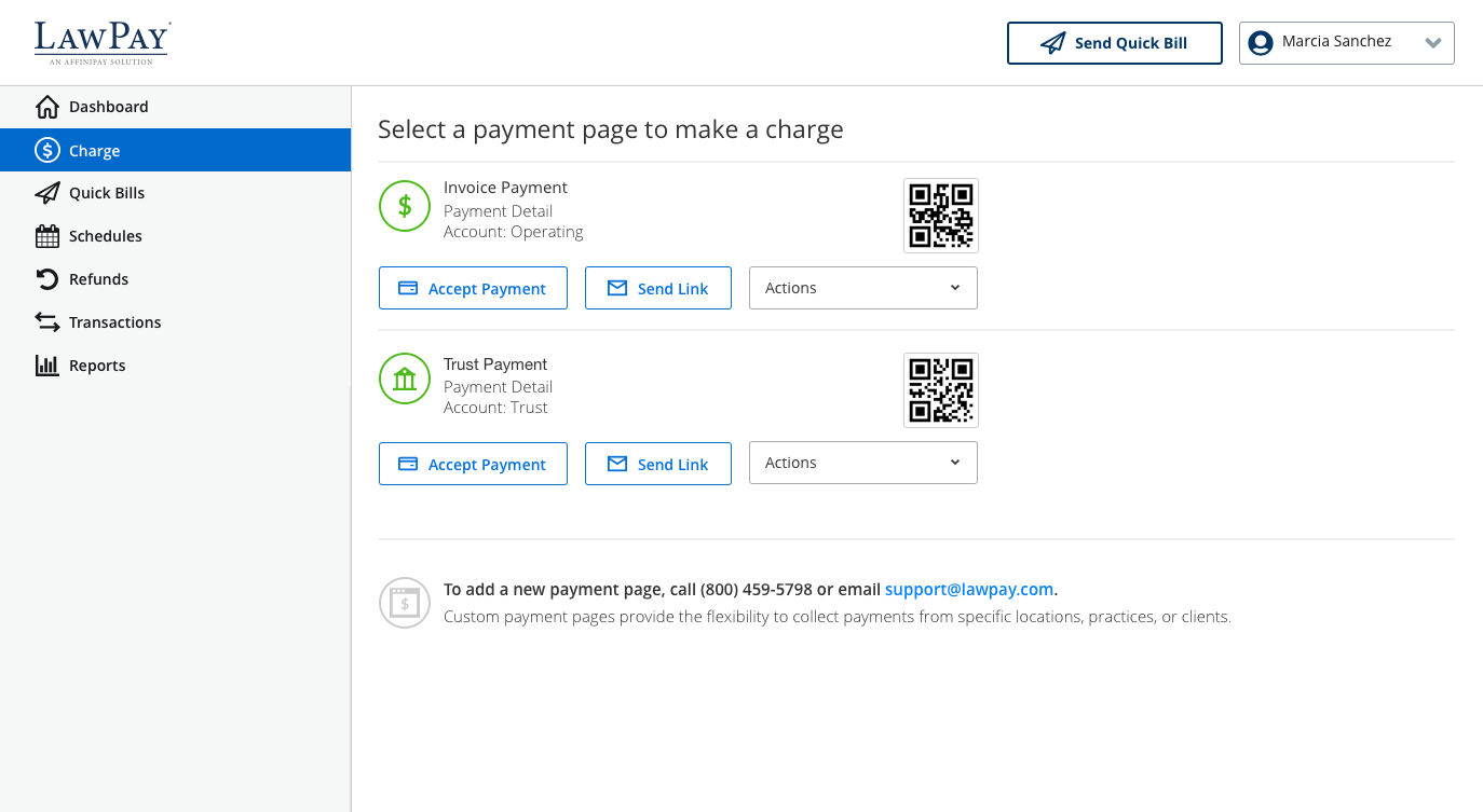 How to view your QR code – LawPay