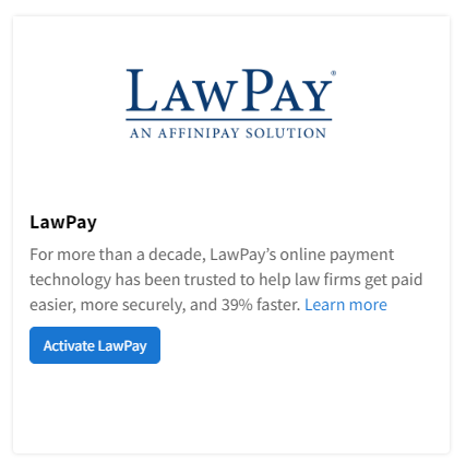 Docketwise – LawPay